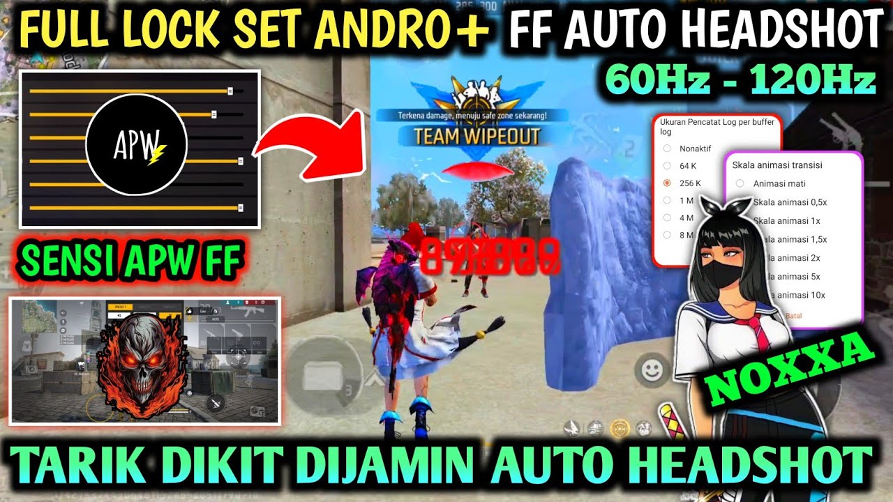 ‼️SET ANDRO GACOR FF HEADSHOT COCOK ISIAN ELITE CS ☠️🎯 SENSITIVITAS FF AUTO HEADSHOT 2024🔐 - YouTube