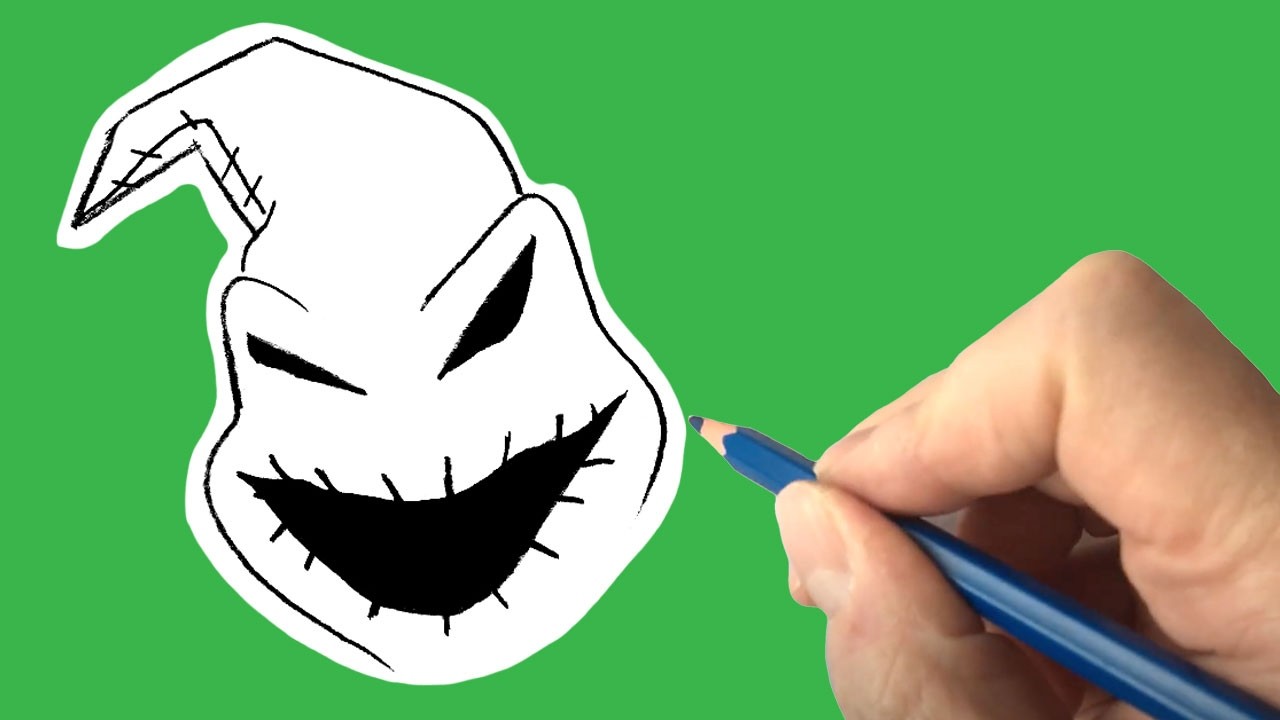 How to draw OOGIE BOOGIE from Tim Burton's 'The Nightmare Before ...