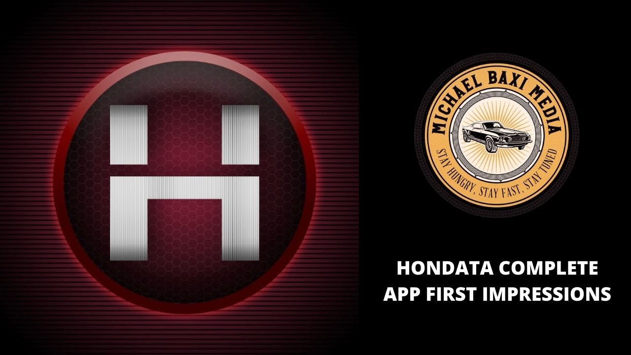 HONDATA Complete APP First Impressions - YouTube