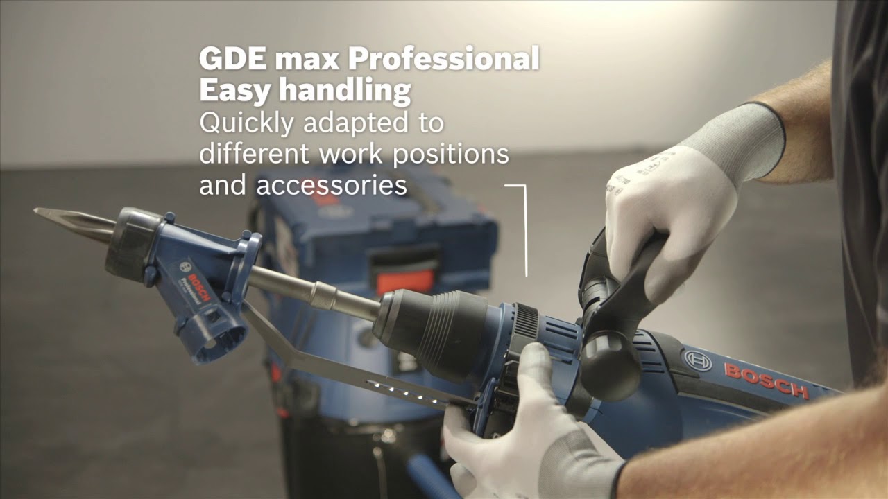 Bosch GDE 68 / GDE 162 /GDE max Professional - YouTube
