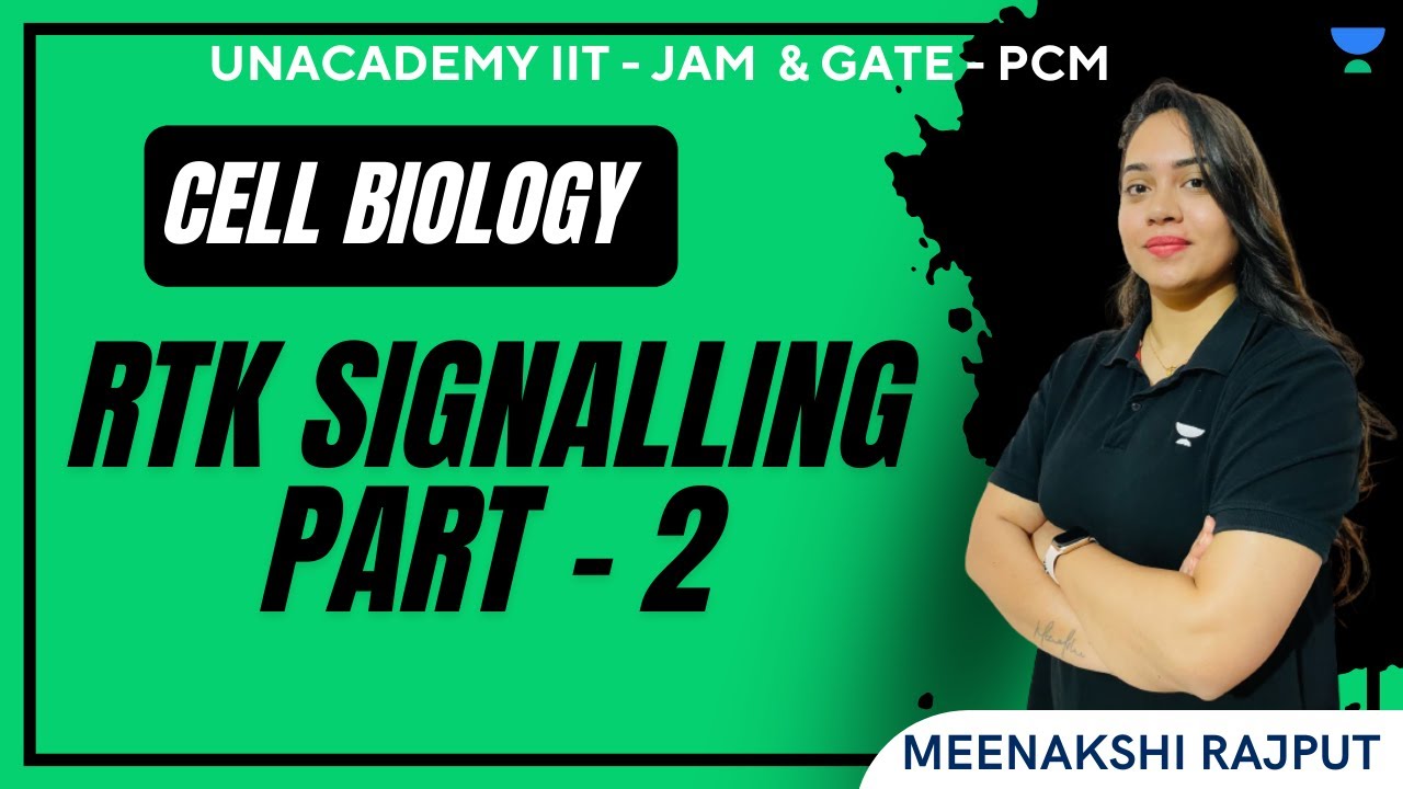 IIT JAM 2025 | Cell Biology | RTK Signalling - Part 2 | Meenakshi ...