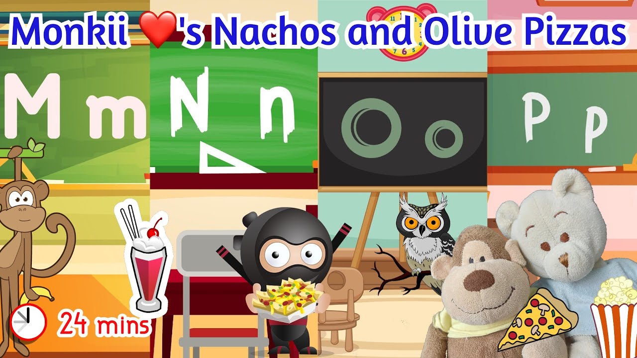 Alphabet Adventures With Monkii And Teddii Words Beginning With M N O alphabet-adventures-with-monkii-and-teddii-words-beginning-with-m-n-o
