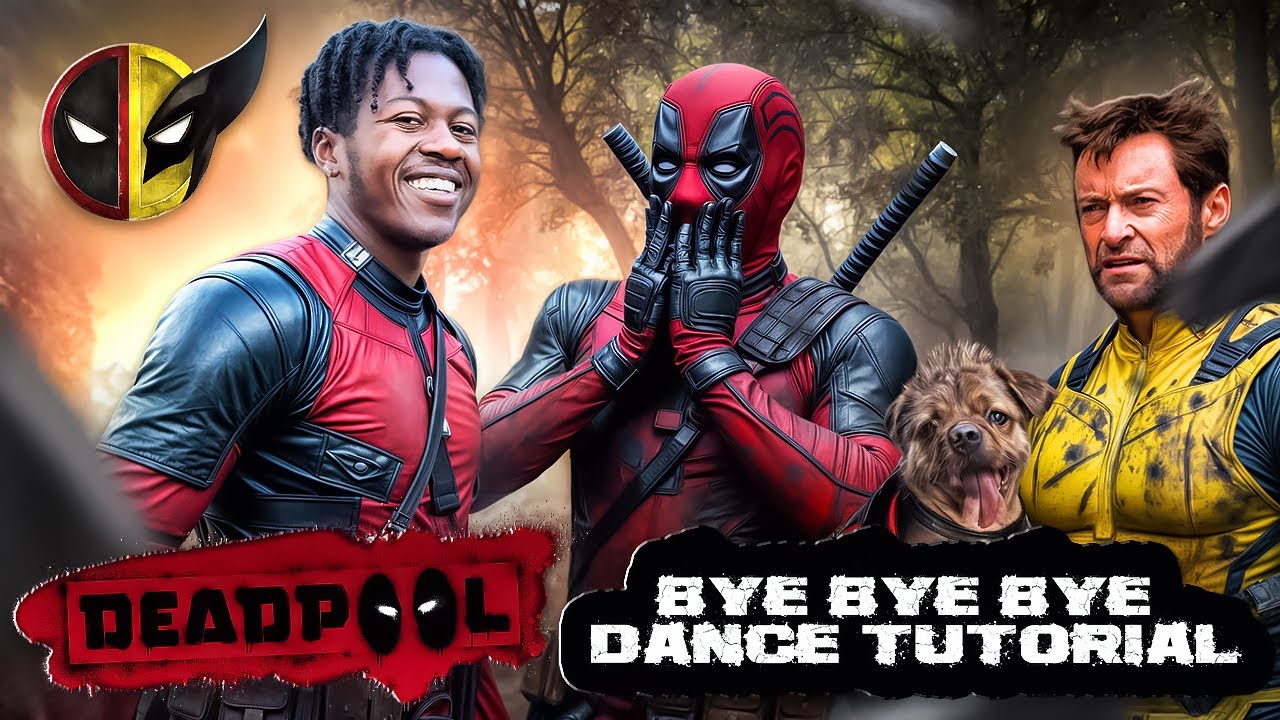 Deadpool Bye Bye Bye Dance Tutorial - YouTube