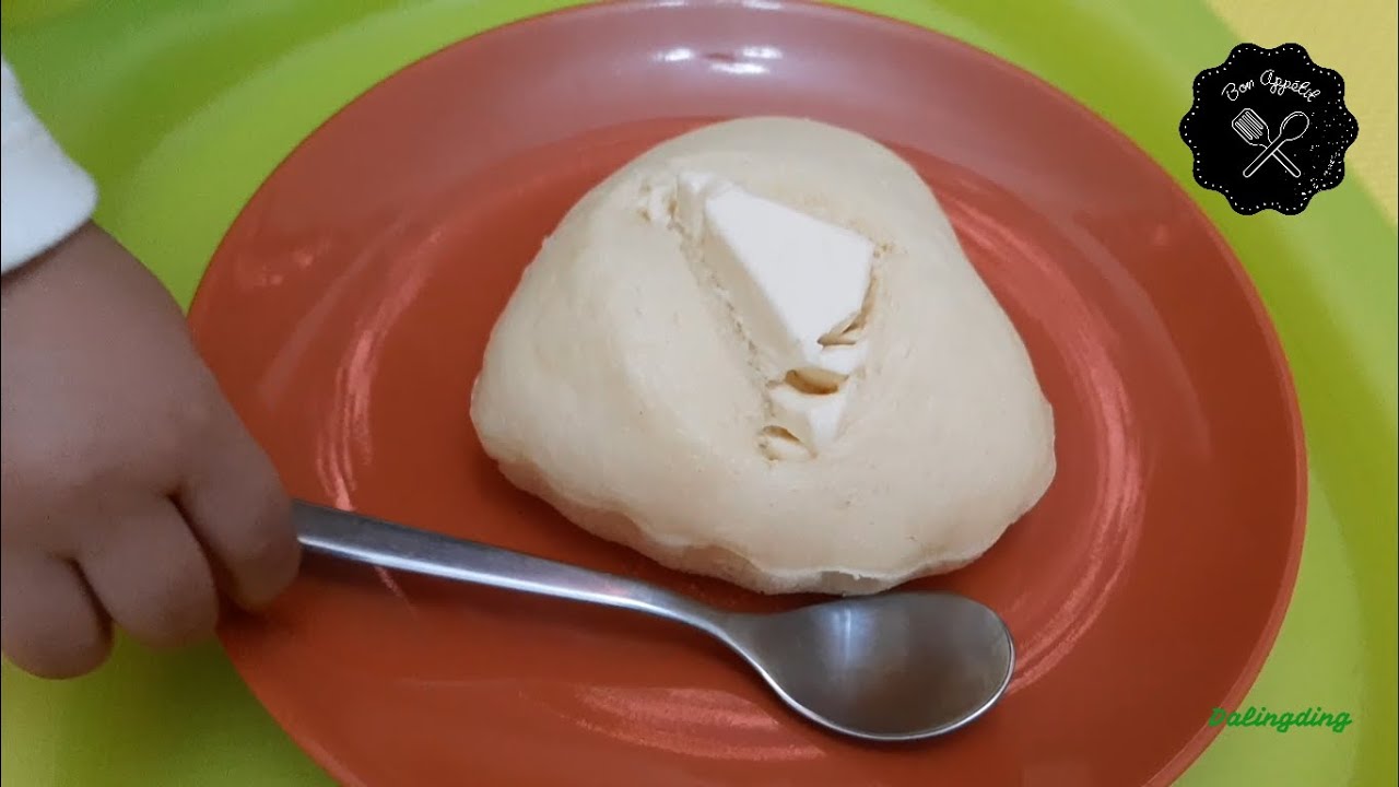 Puto Cheese -steamed cheese cake- using flour - cooking in rice cooker ...
