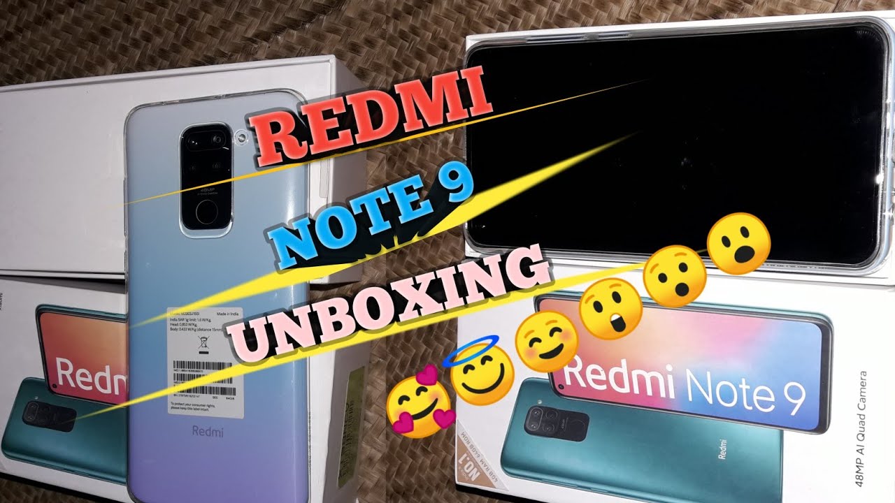 Redmi Note 9 Unboxing - YouTube