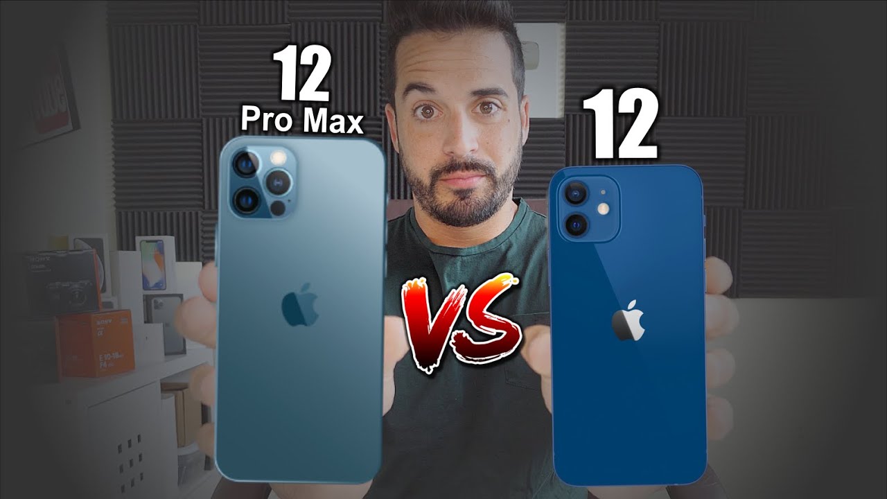 Whats The Difference? iPhone 12 vs 12 Pro Max - YouTube
