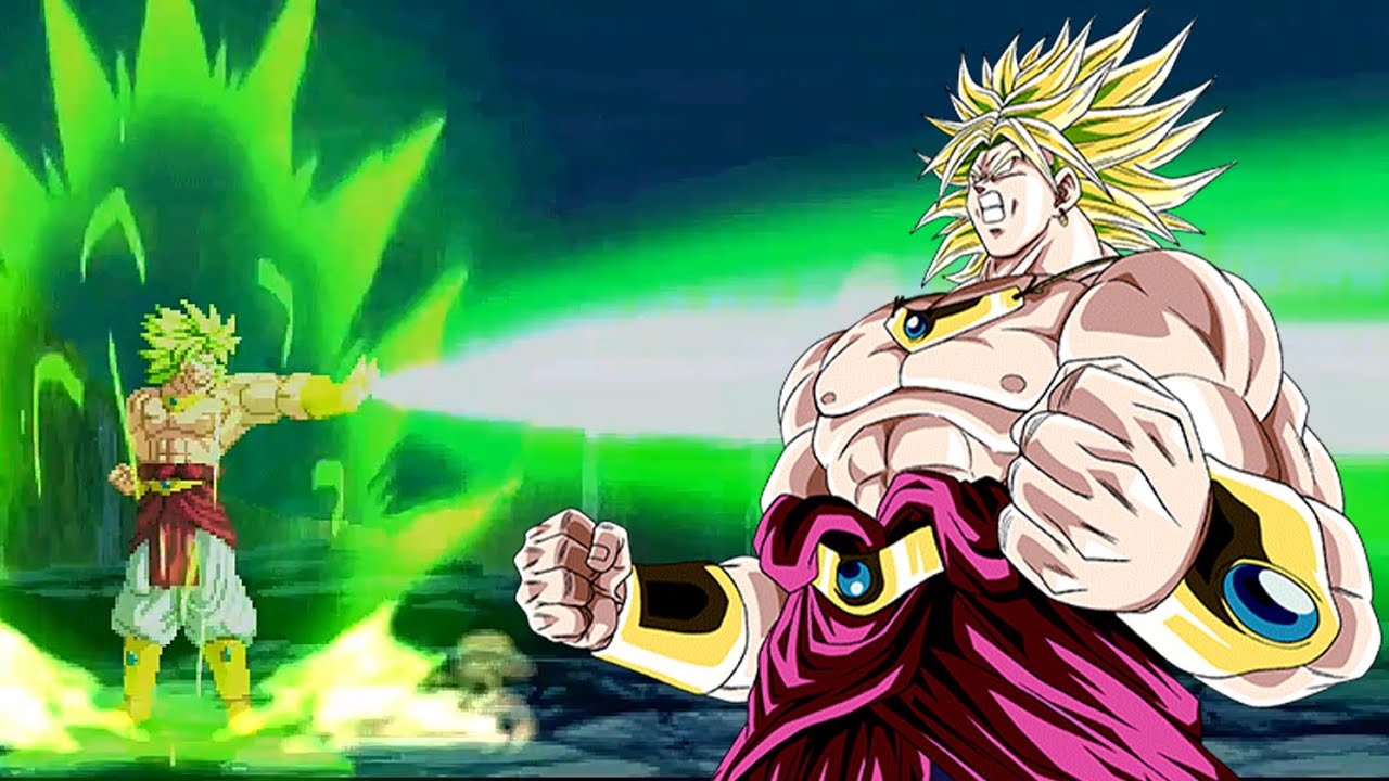 🟩MUGEN CHAR DO BROLY SUPER SAIYAJIN LENDÁRIO. [DOWNLOAD] - YouTube