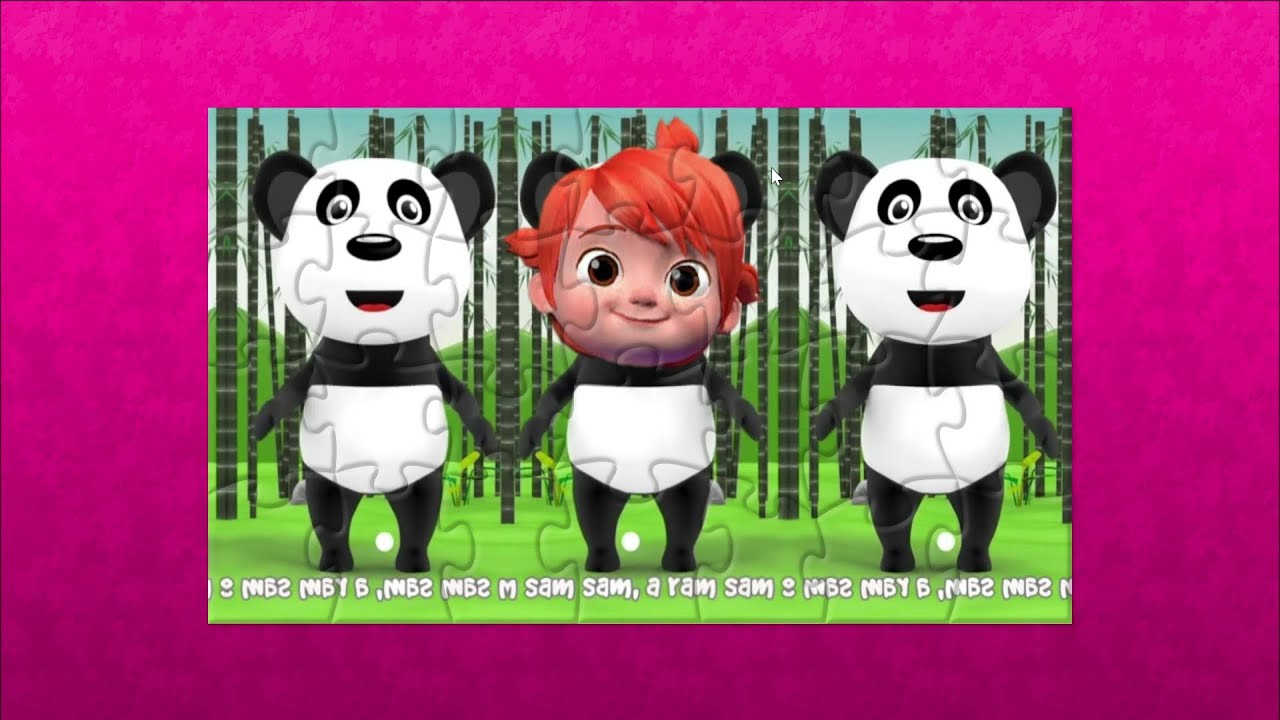 Funny Animation Aram Sam Sam Puzzle Game - YouTube