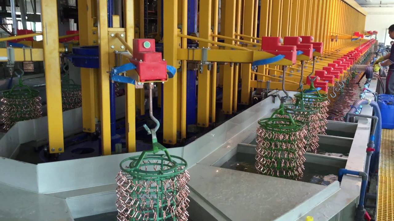 rack plating video - YouTube