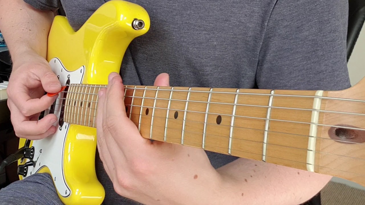 Garbage Im Only Happy When It Rains Guitar Lesson Youtube