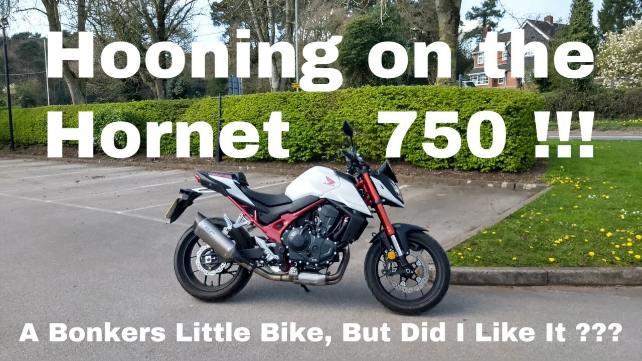 Honda CB750 Hornet | Ride Review | What a Hoot | pls read description ...
