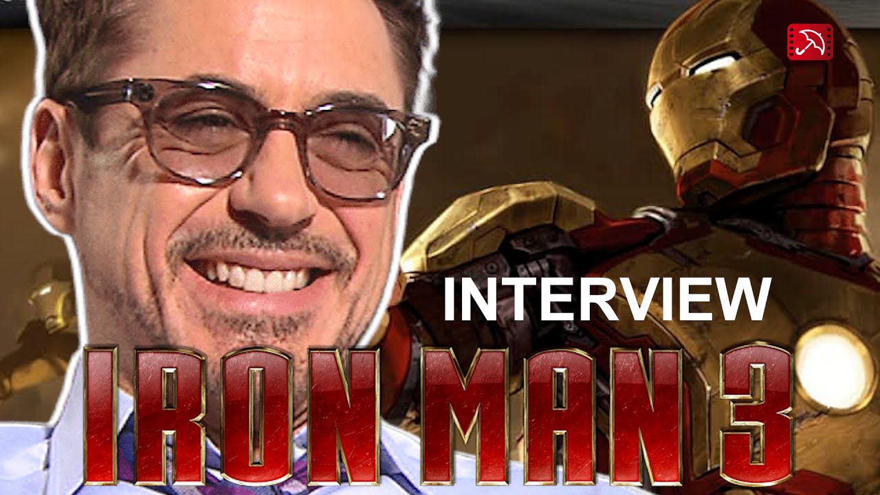 Robert Downey Jr. IRON MAN 3 Interview (2013) // Avengers: Doomsday ...