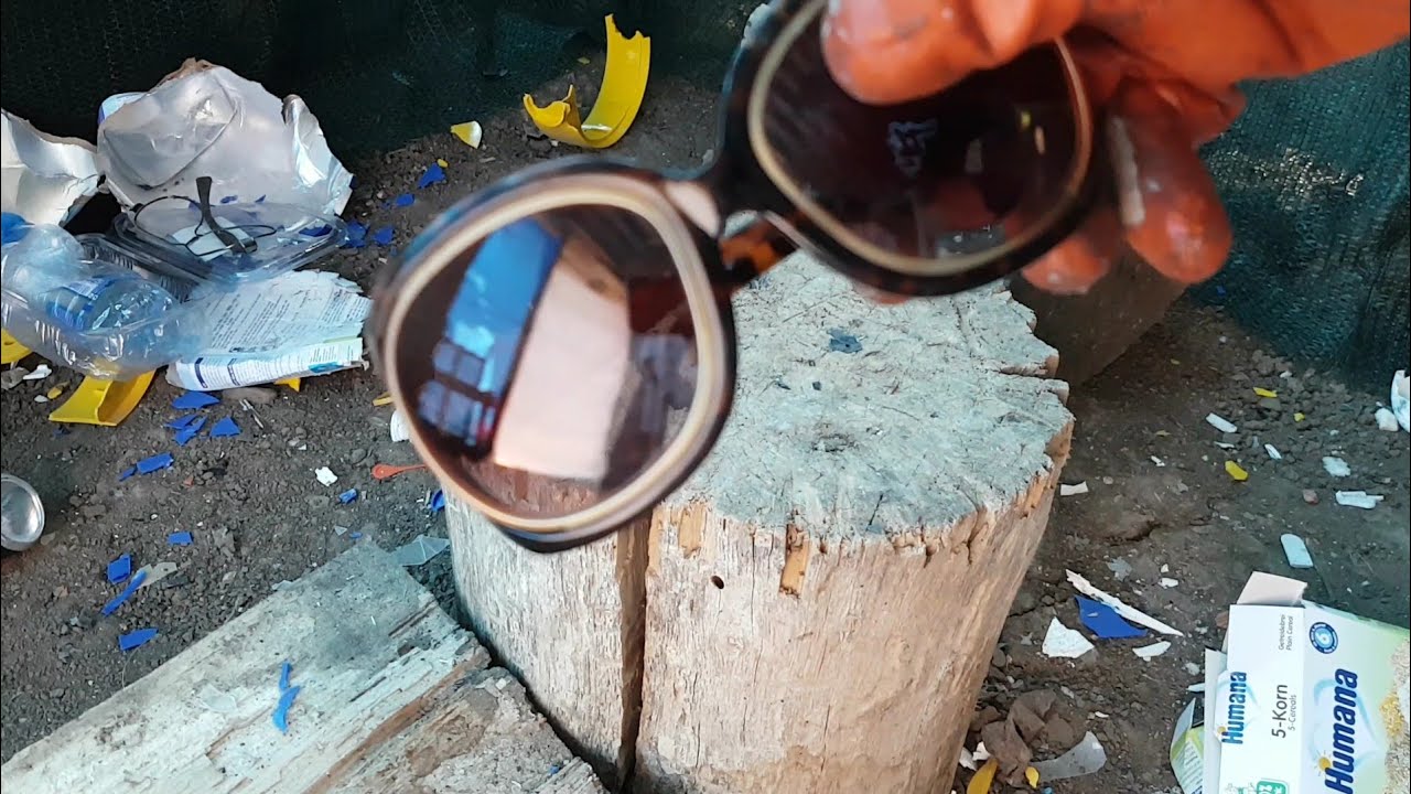 PRADA SUNGLASSES smashing - YouTube