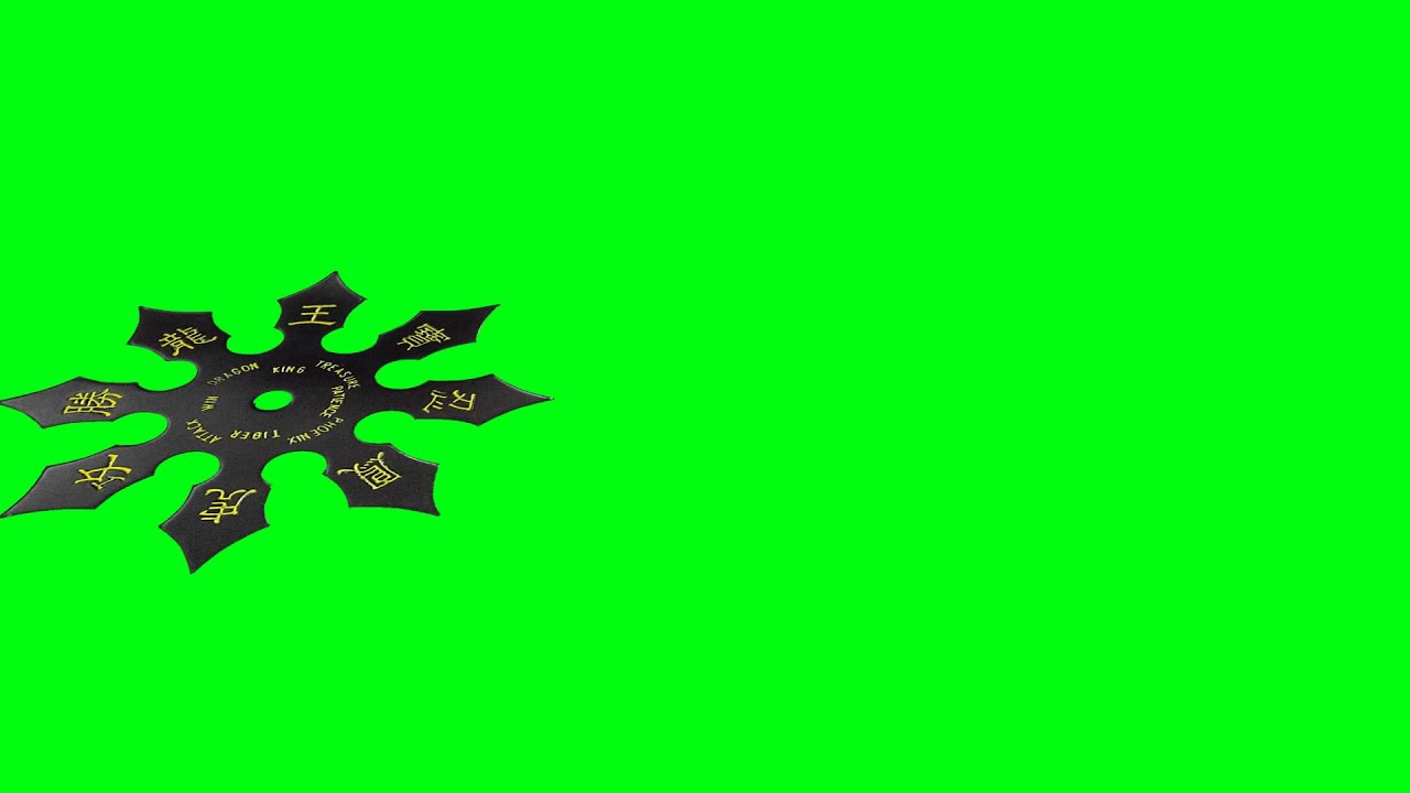 Shuriken Ninja - Green Screen Animation.mp4 - YouTube