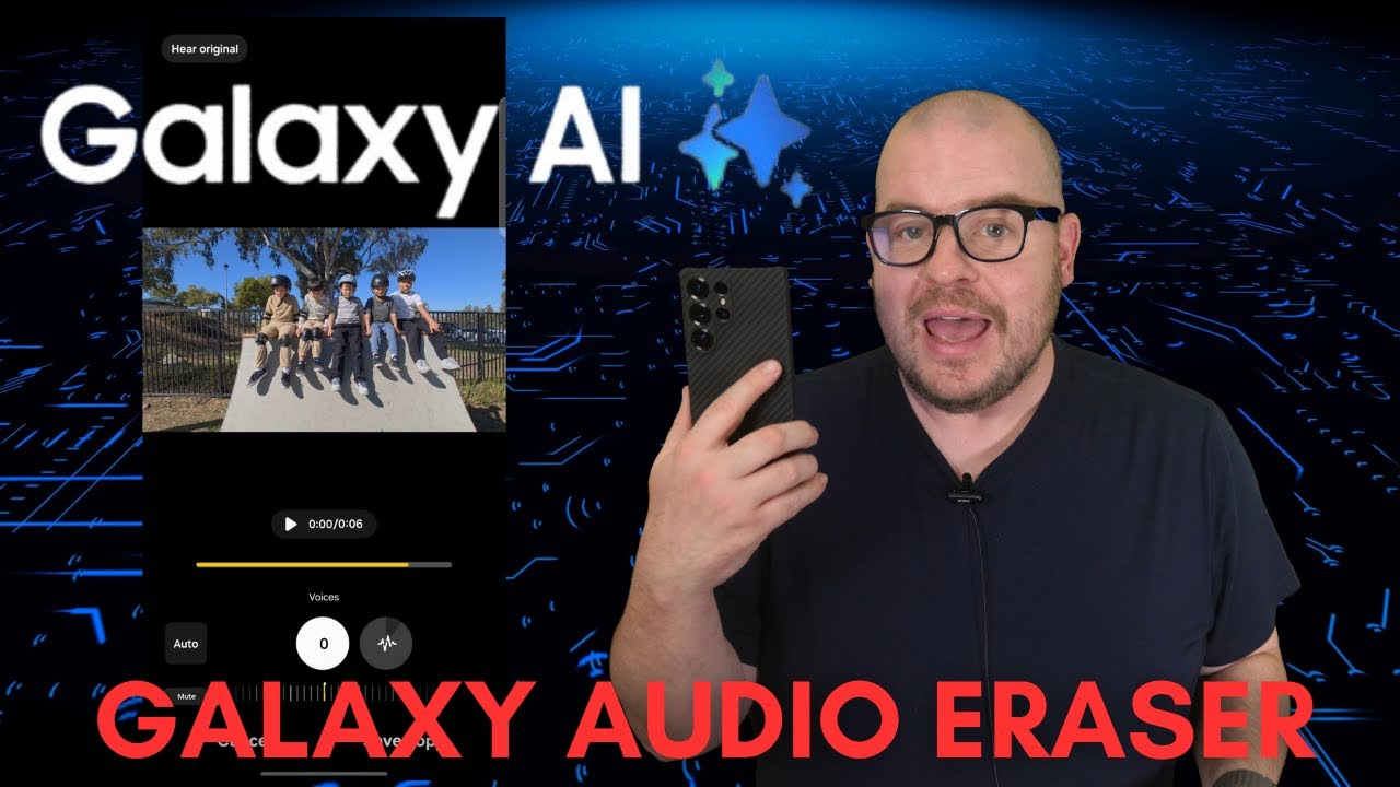 How to use Audio Eraser on Samsung Galaxy S25 - YouTube