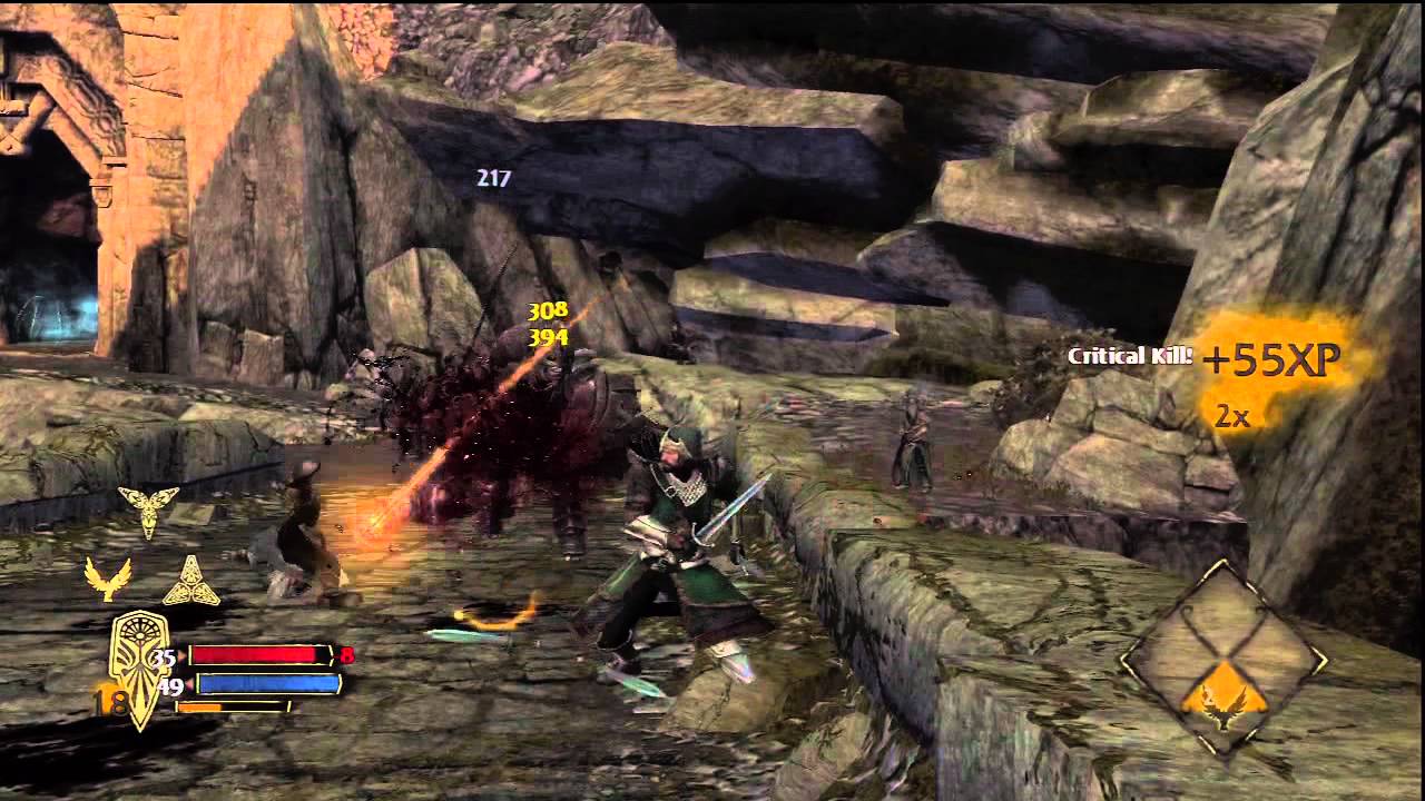 Lord of the Rings: The War in the North Úrgost Lair full (HD) - YouTube