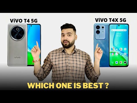 Vivo T4 5G vs Vivo T4x 5G - Full Comparison | Which One is Best ??🤔