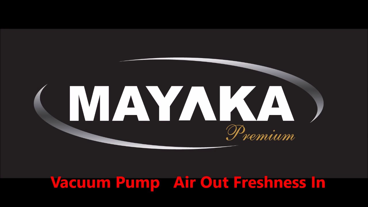 Vacuum Pump Mayaka Premium Bianco dipuro - YouTube