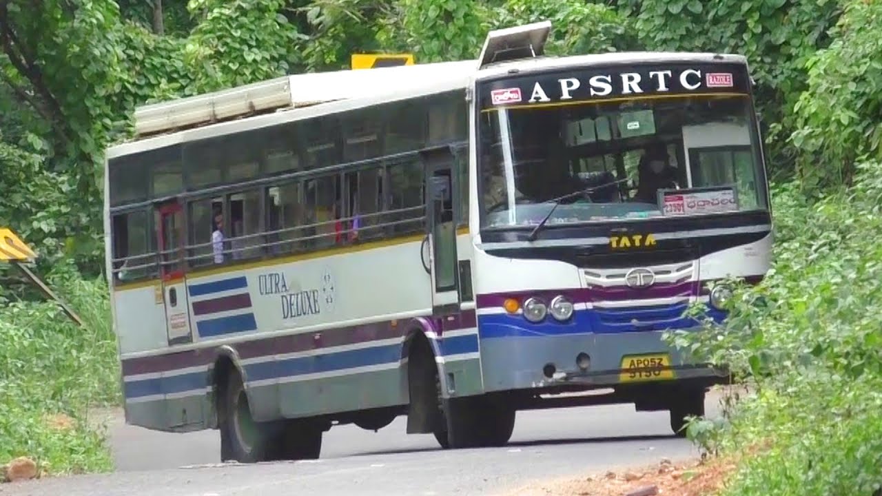 Bus Videos | It's Not Easy To Turn BUS in This Ghat Roads | Bus Driver ...