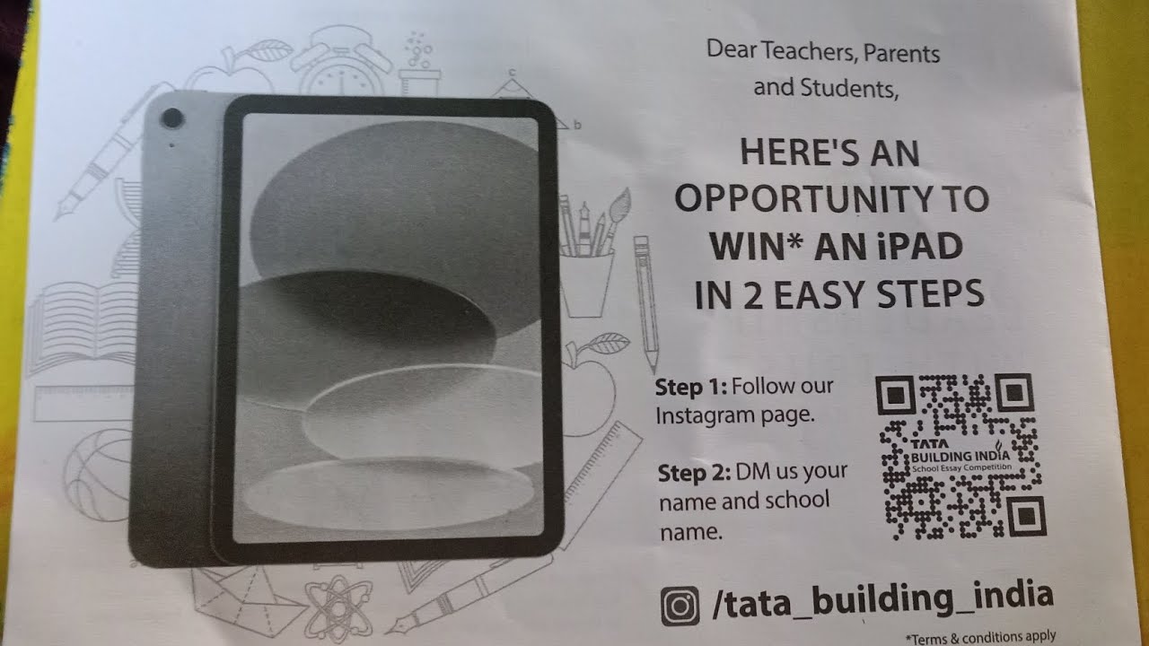 TATA building India school essay competition subscribe ♥️♥️ - YouTube