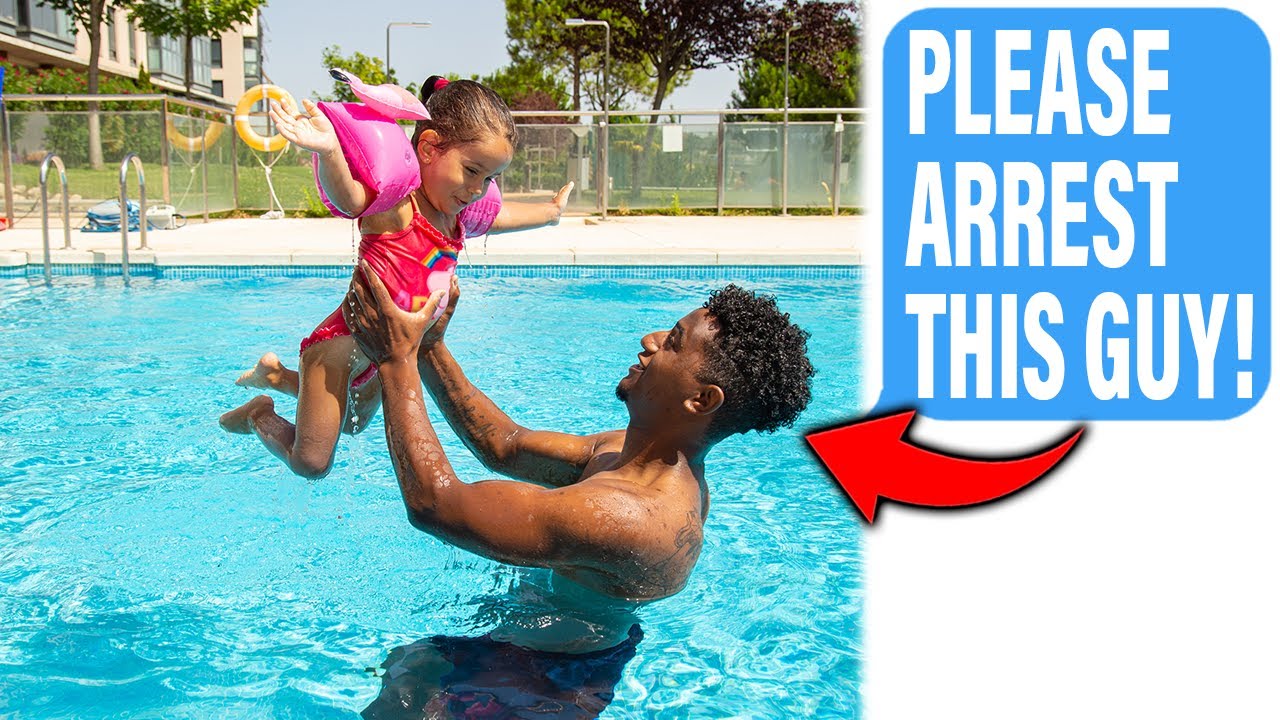 Neighbor Confiscates My Property & Calls 911 When I Swim In My Pool ...