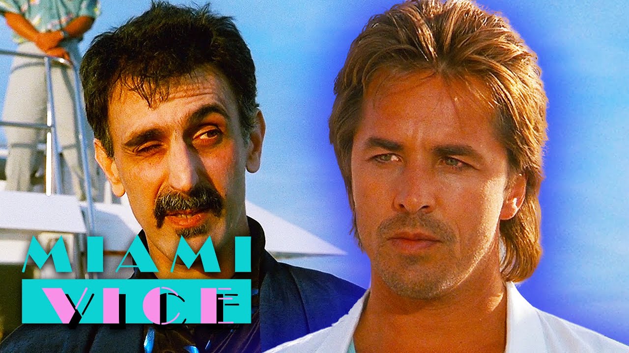 Frank Zappa Goes For a Swim | Miami Vice - YouTube