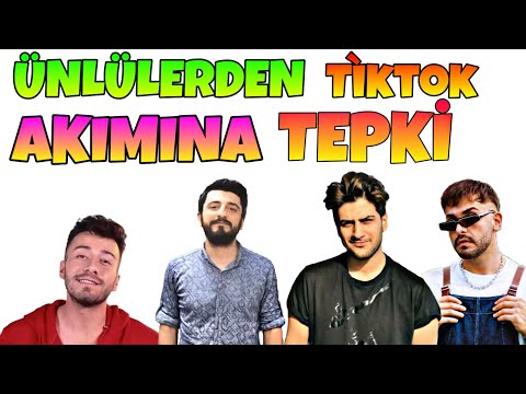 Ünlülerden Tiktok Akımına Tepki Yağdı
