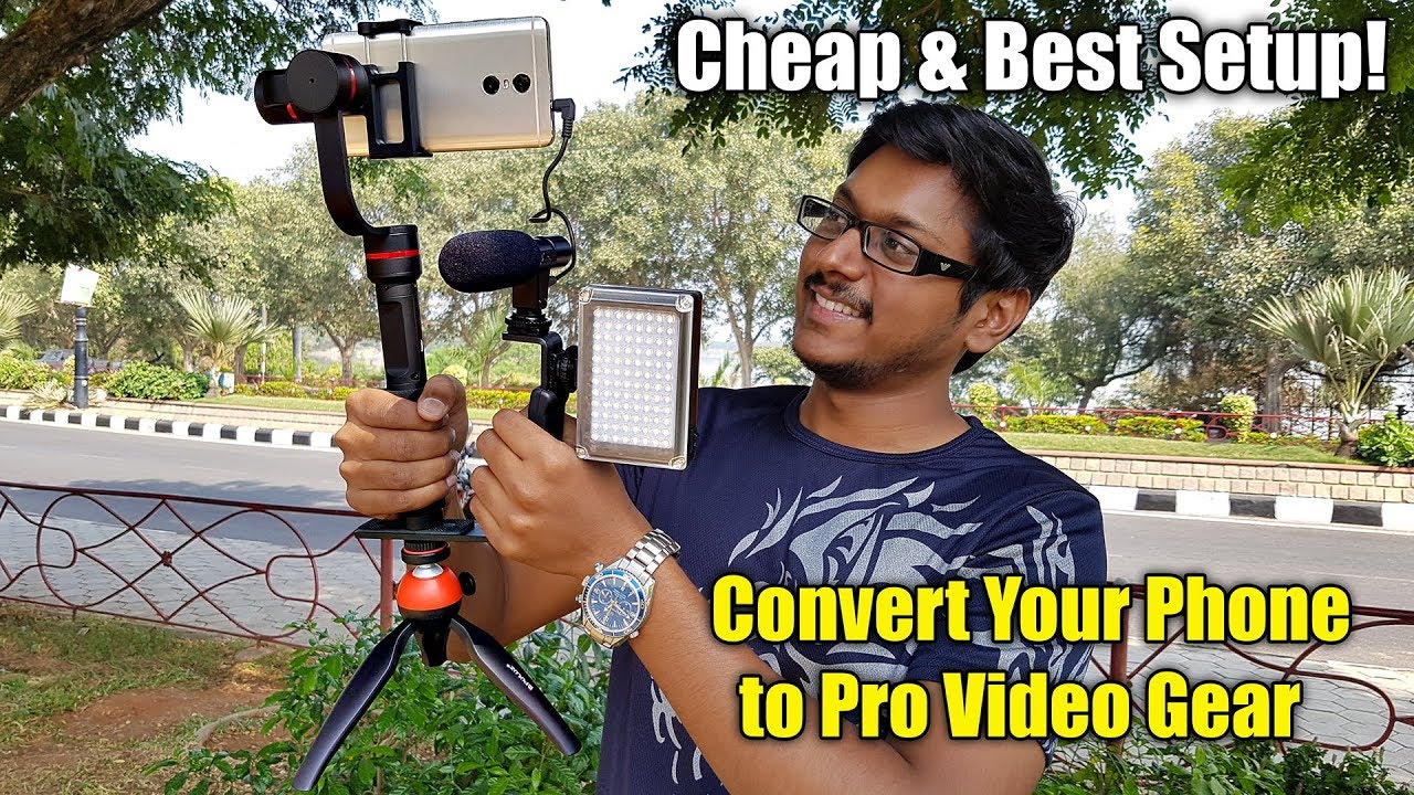 Convert Your Phone to a Pro Video Gear in the Cheapest Way! - YouTube