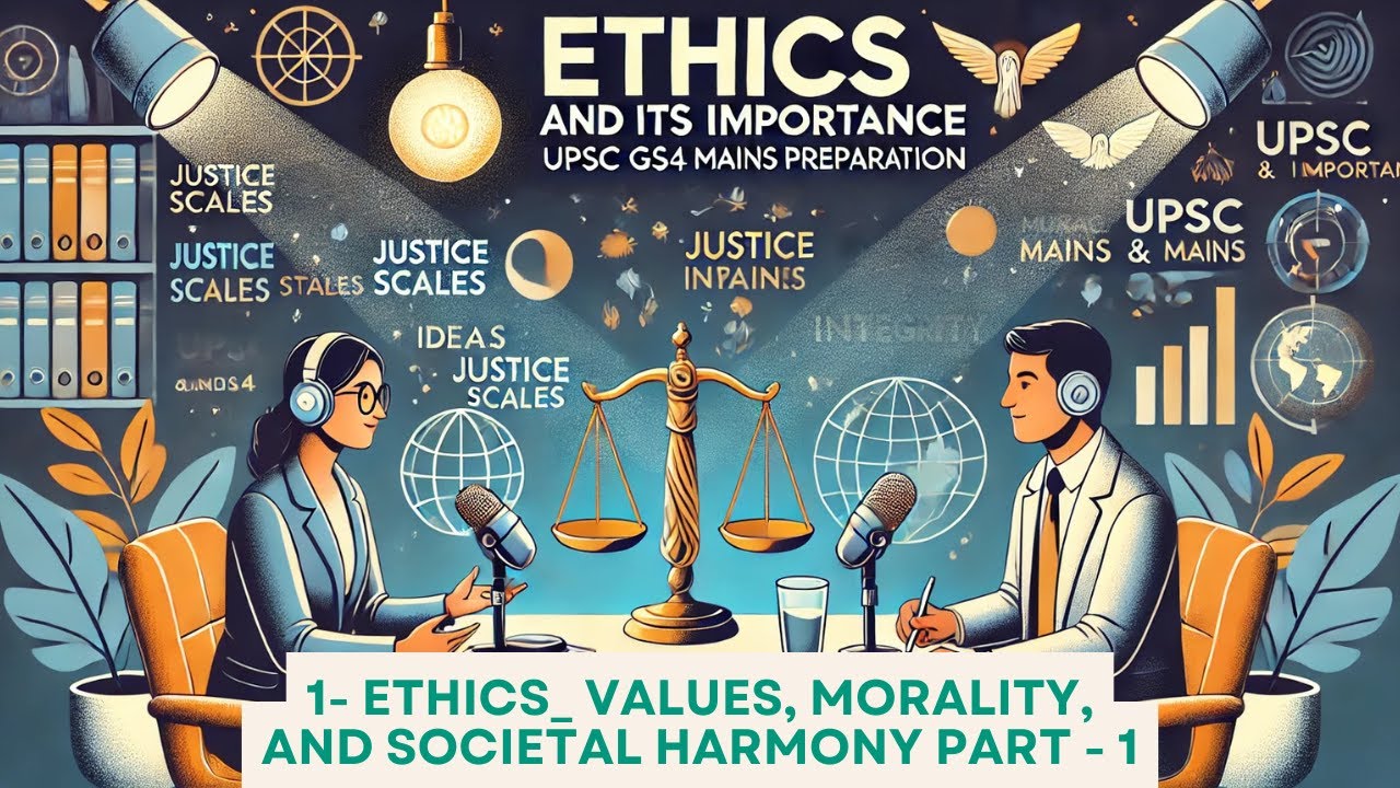 Ethics Values Morality and Societal Harmony Chapter 1 , Part 1 - YouTube