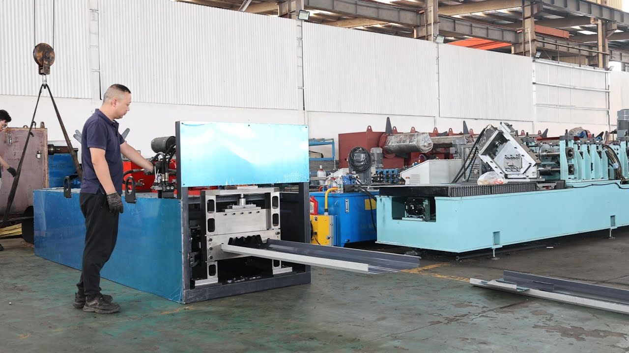 Portable Standing Seam Machine - YouTube