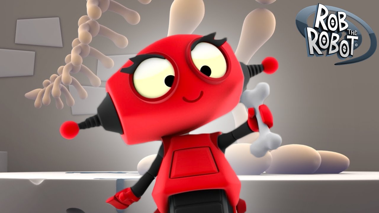 Floating Bone Mystery | Rob the Robot FULL EPISODE | Rob the Robot ...