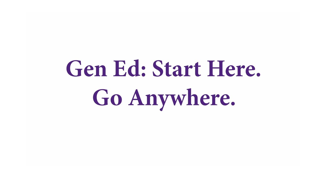 GEN ED (General Education) at Montgomery College: The Student ...