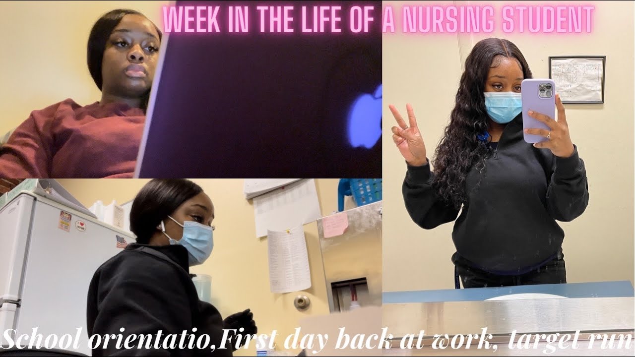WEEK IN THE LIFE OF A NURSING STUDENT | PREPARING FOR MY FIRST CLASS ...