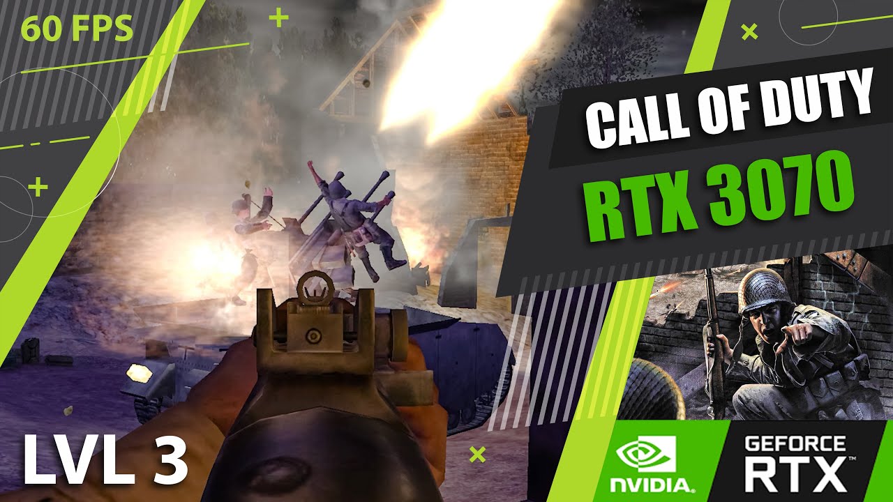 Call of Duty 1 - Episode 3 (Private Martin) - RTX 3070 - 60 FPS (На ...