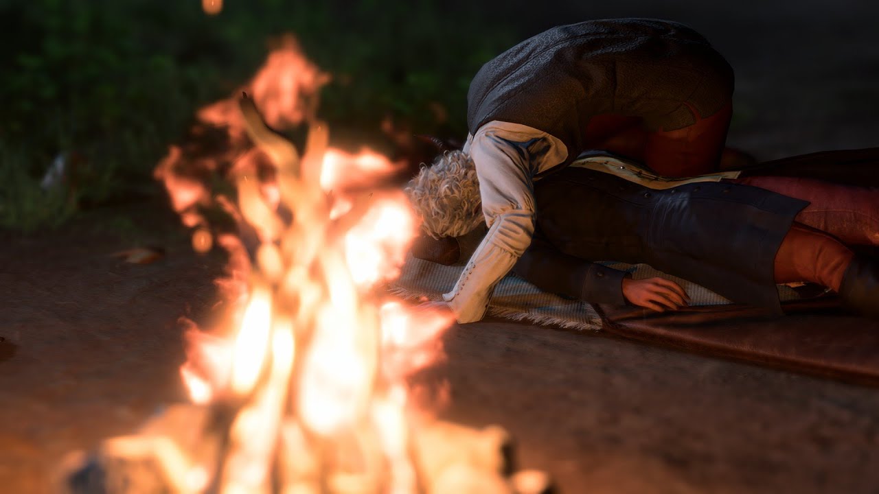 Just a taste - Astarion bite scene - YouTube