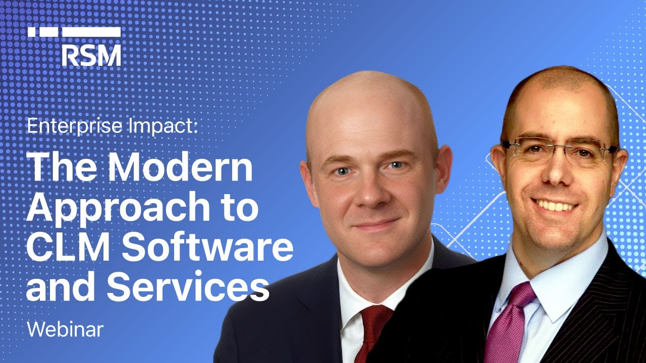 Enterprise Impact: The Modern Approach to CLM Software and Services ...