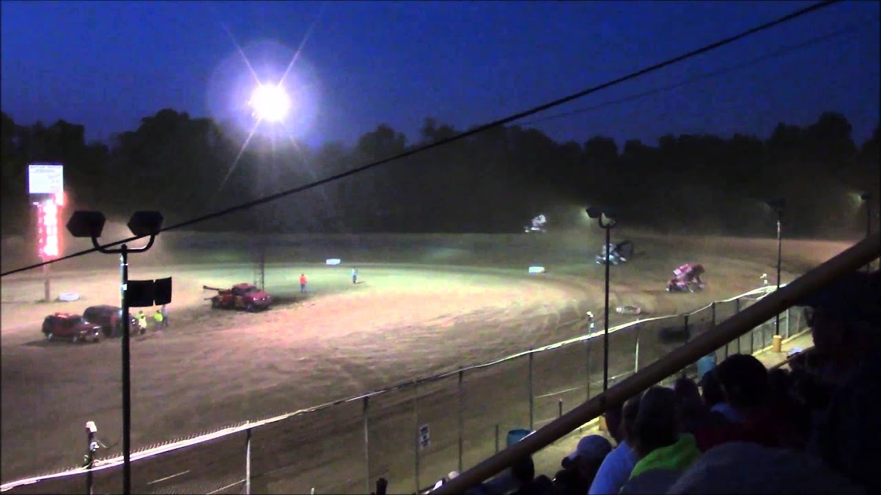 Butler Motor Speedway All Star Circuit of Champions Sprint Heat #4 8/22 ...