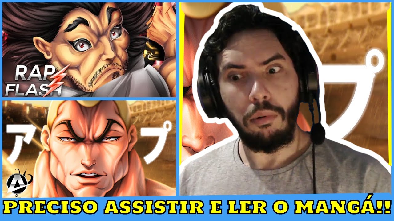 REACT 2EM1 (JACK HANMA - FOME DE PODER) DO @AniRap & (O LENDÁRIO SAMURAI - MUSASHI) DO ...