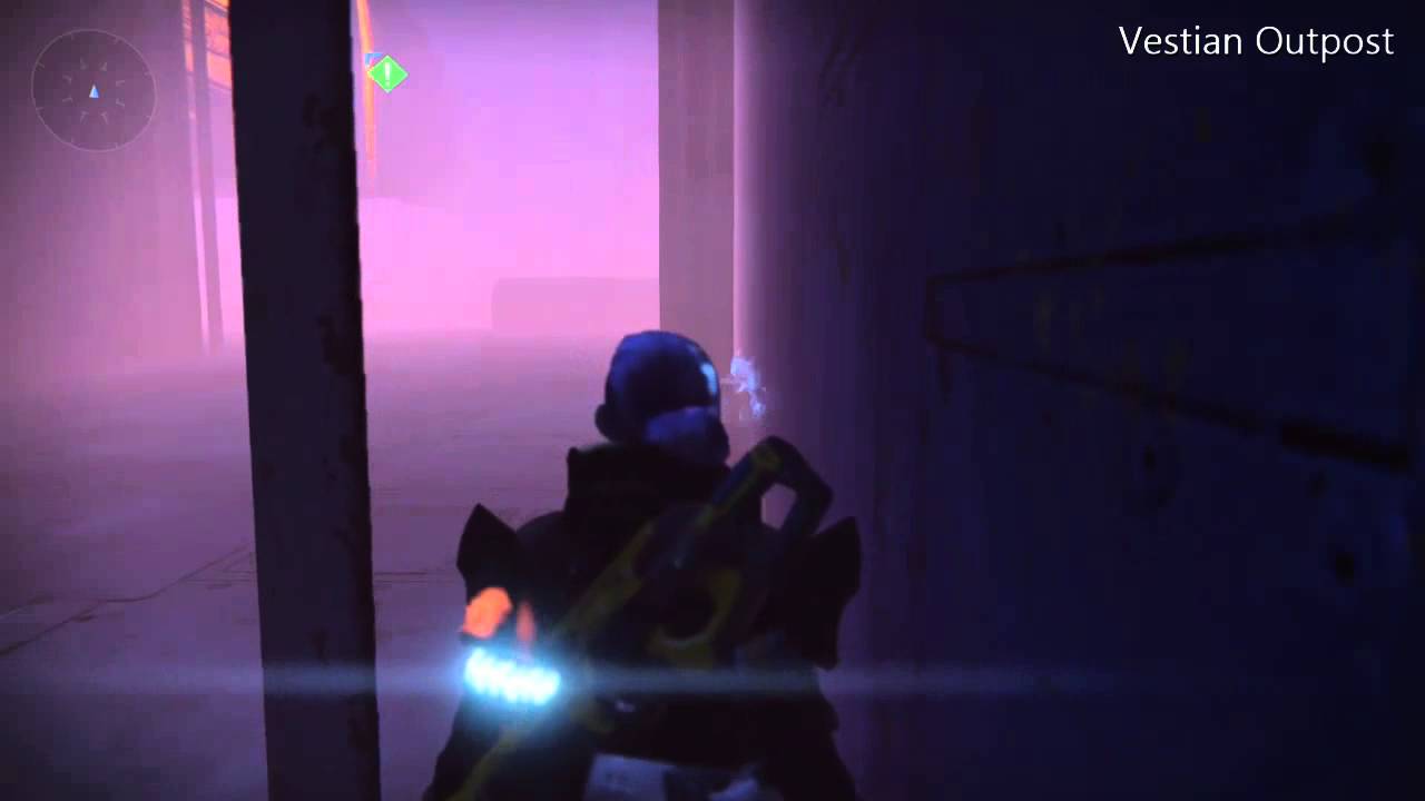 Out of map on Vestian Outpost - Destiny House of Wolves - YouTube