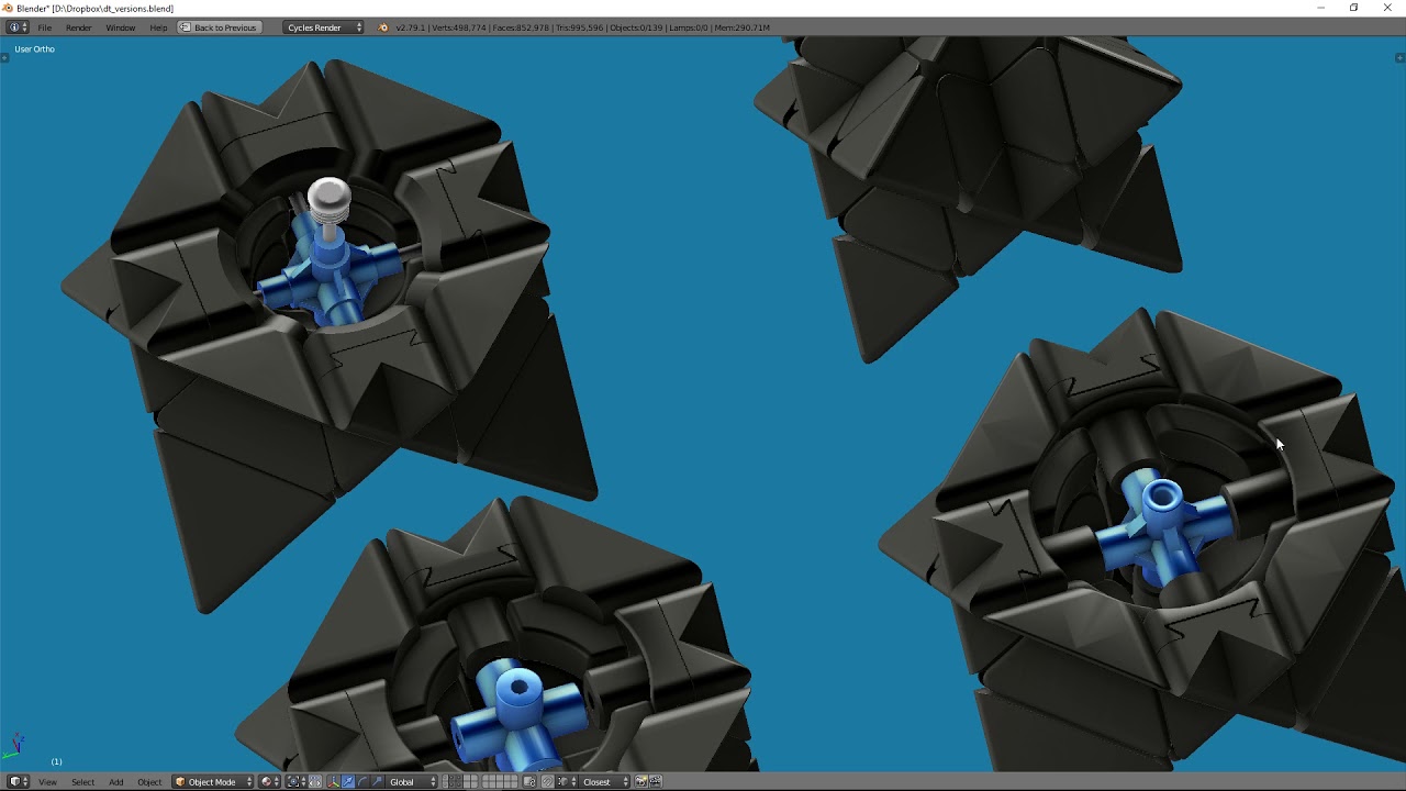 Showing 4 of my 3x3 core designs - YouTube