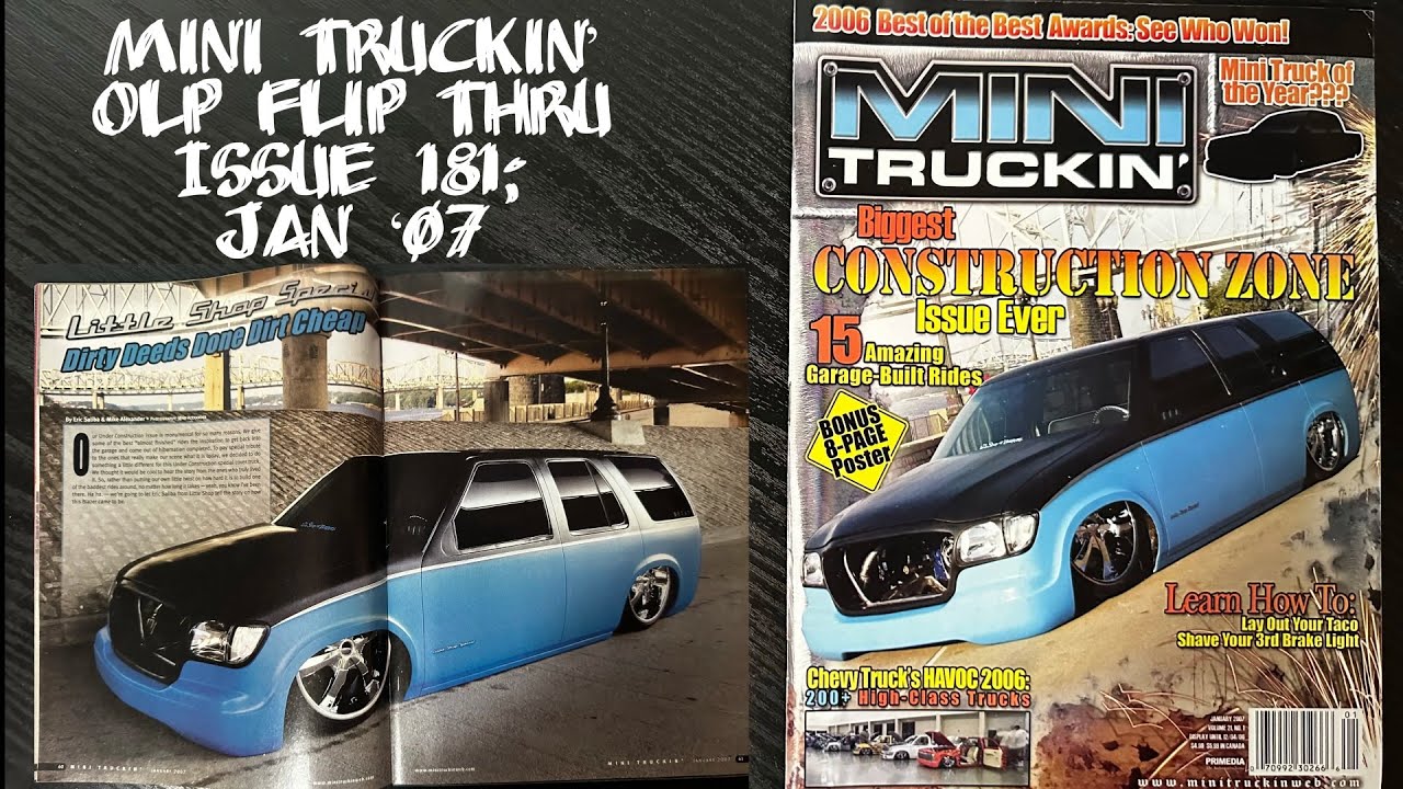 Mini Truckin Magazine Issue 181; Jan 2007 - YouTube