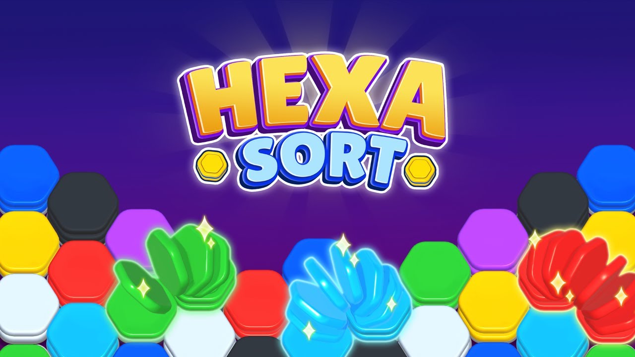 Color Hexa Sort Puzzle Game Gameplay Android Mobile - YouTube