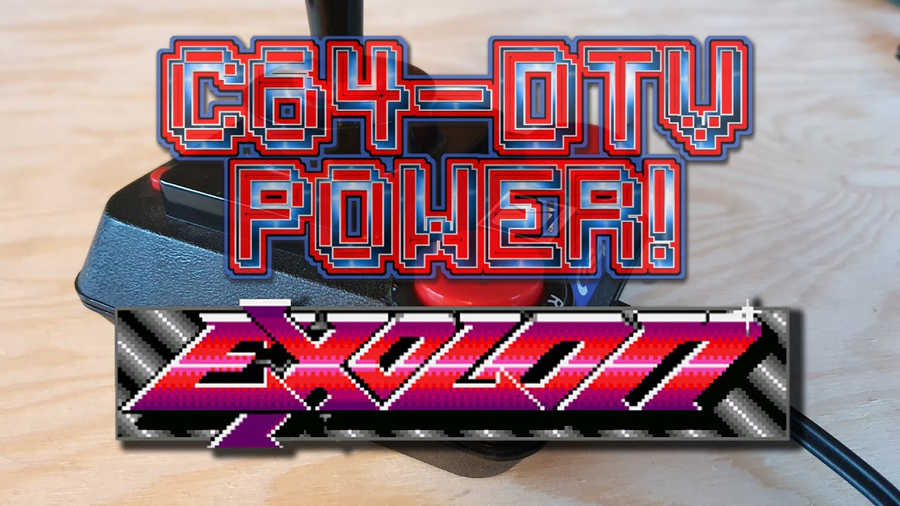 #1833 C64 DTV Power!...Exolon: Wenn man weiss, wie es geht, geht's ...