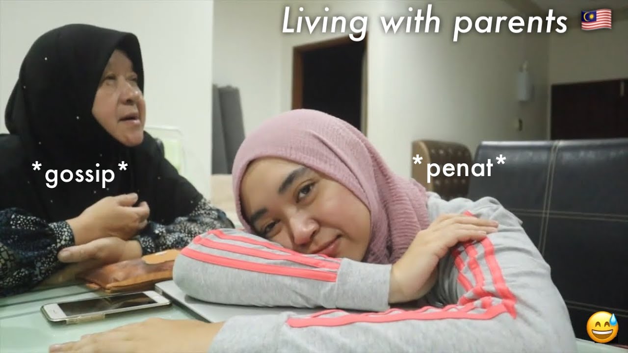 A DAY IN MY LIFE tinggal dengan parents *gossip dengan Mak* - YouTube