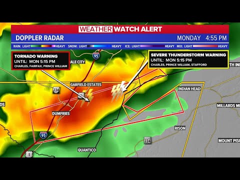 Weather Alert: Sunday storm timing across DMV - YouTube