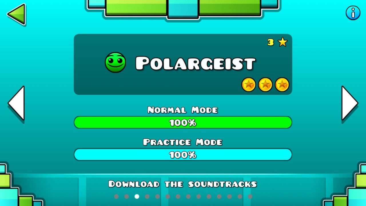 geometry dash polargeist - YouTube