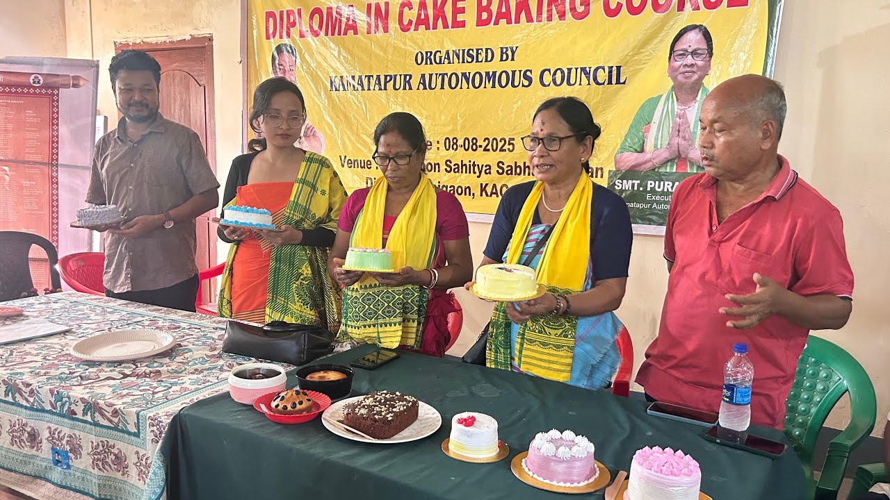 Cake baking class || Organised by KAC || Free cake baking Class - YouTube