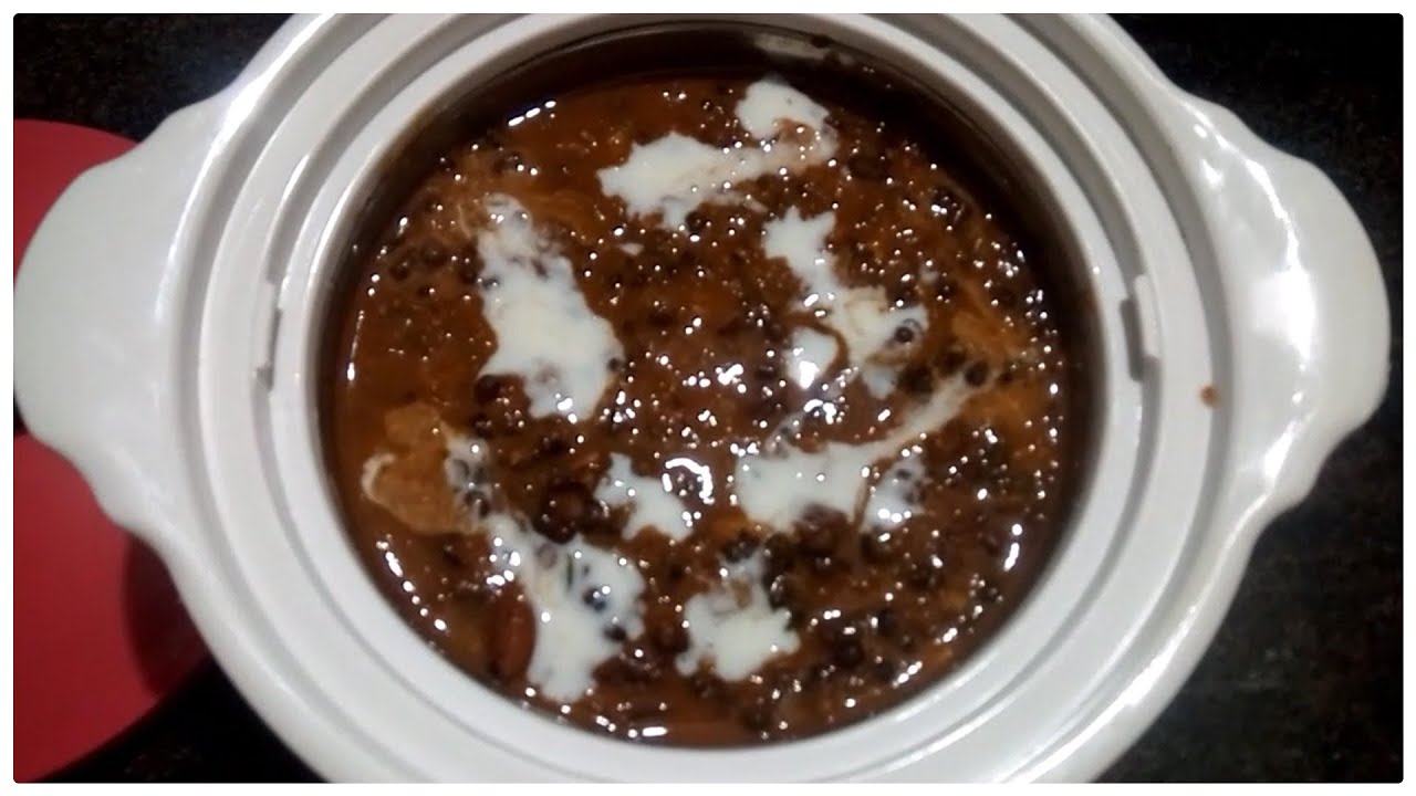 How to cook Black lentil creamy soup/Makhi Dal Restaurant Style ...