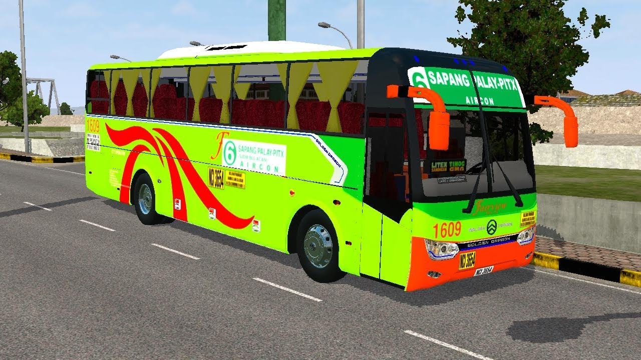 Bussid Mod Fairview Bus, Golden Dragon XML6102 Splendour - YouTube