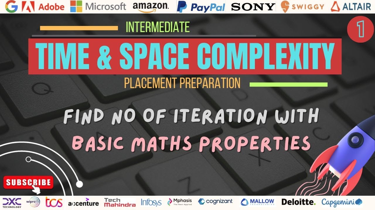 Find no of Iteration With Basic Maths properties | Part-1 - YouTube